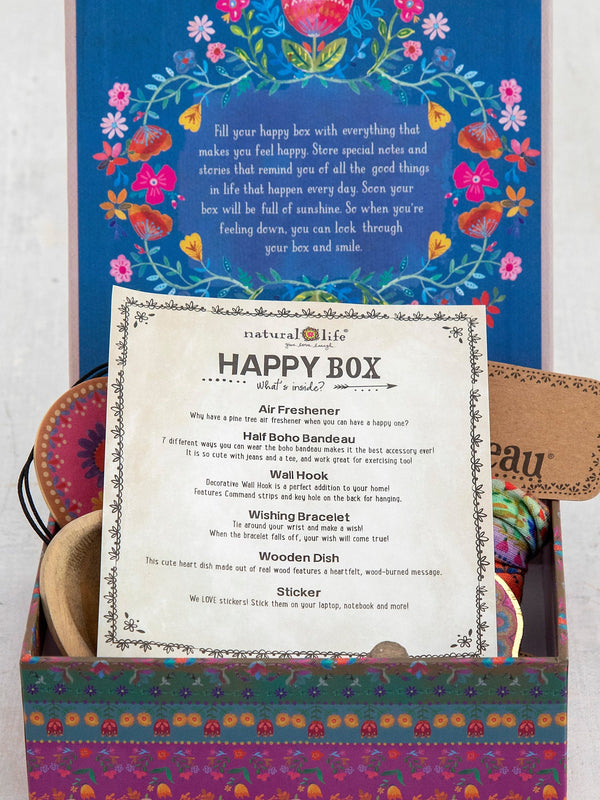 Happy Box Gift Set - Folk Heart - Sunnyside Gift Shop