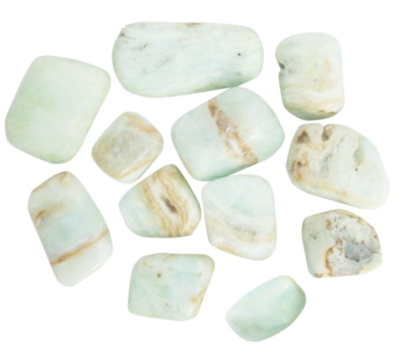Caribbean Calcite Tumbled Stone - Sunnyside Gift Shop