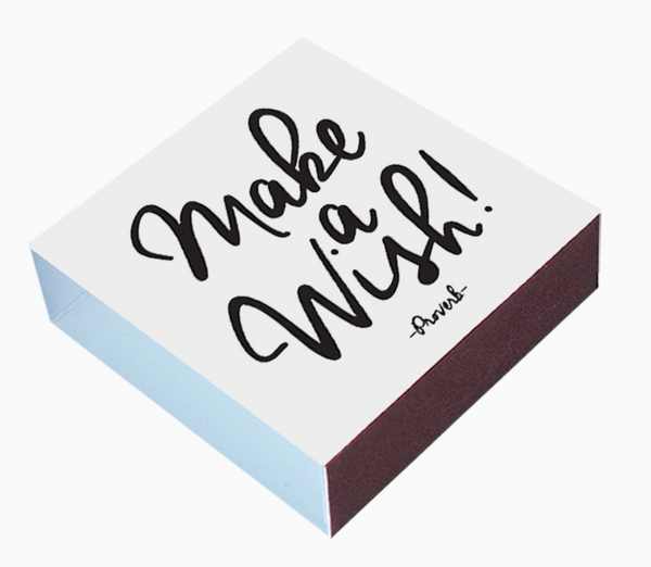 Matchboxes - Make A Wish! - Sunnyside Gift Shop