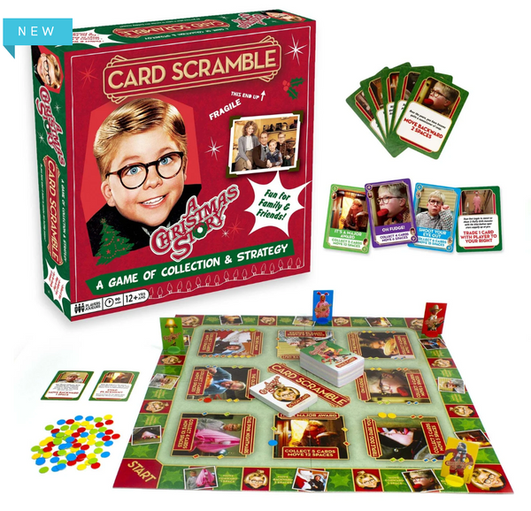 A Christmas Story Card Scramble Board Game - Sunnyside Gift Shop