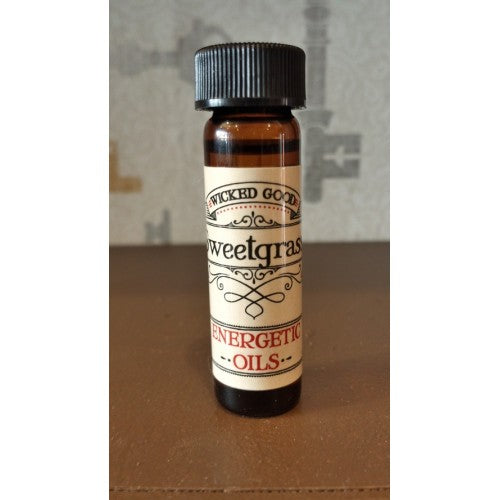Sweetgrass ~ Wicked Good Energetic Oil (2 Dram; 7 ml) - Sunnyside Gift Shop